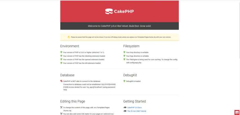 macにCakePHPの新プロジェクトを作成する手順 | Miyachi Labo